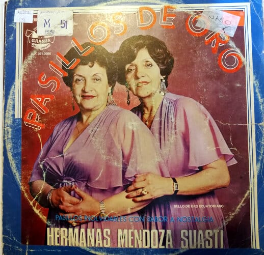 Disco de Vinilo - Hermanas Mendoza – Suasti - Pasillos de Oro - LP | El Surco® Ecuador