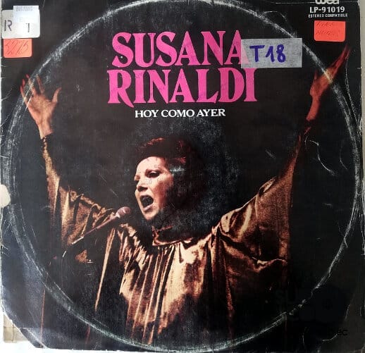 Disco de Vinilo - Susana Rinaldi - Hoy Como Ayer - LP | El Surco® Ecuador