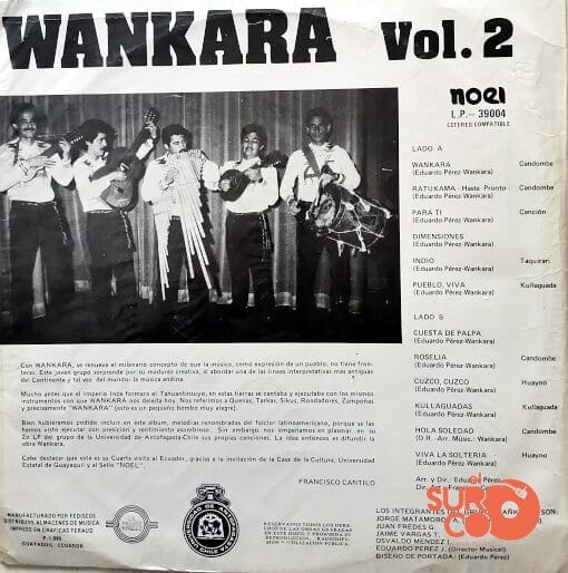 Wankara – Wankara Vol 2 – El Surco Ecuador