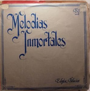Disco de Vinilo Edgar Palacios - Melodias Inmortales | El Surco Ecuador